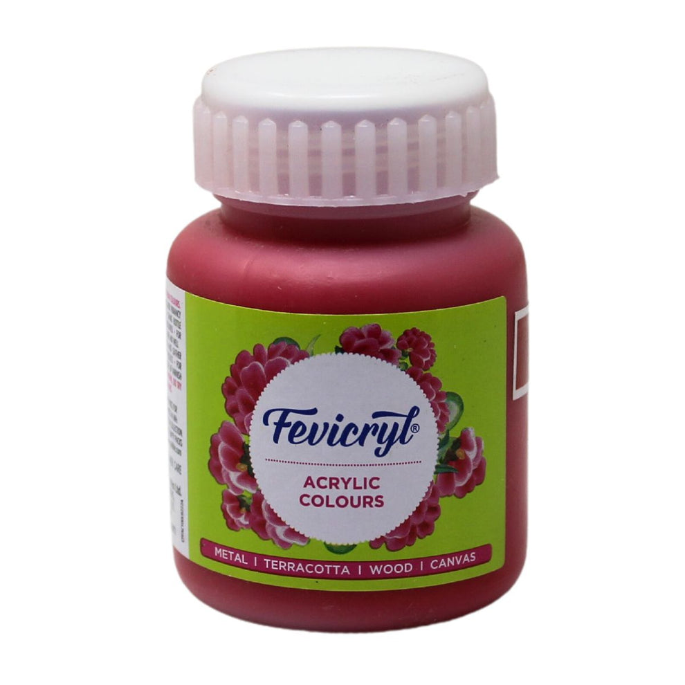 Fevicryl Crimson Acrylic Colours (DS4408) – STATIONERY KINGDOM