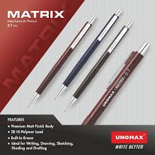 Unomax Matrix Mechanical Pencil – STATIONERY KINGDOM